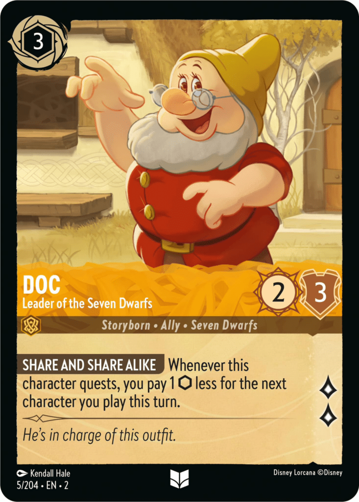 [Card News] Bashful - Hopeless Romantic and Doc - Leader of the Seven Dwarfs - Mushu Report ...