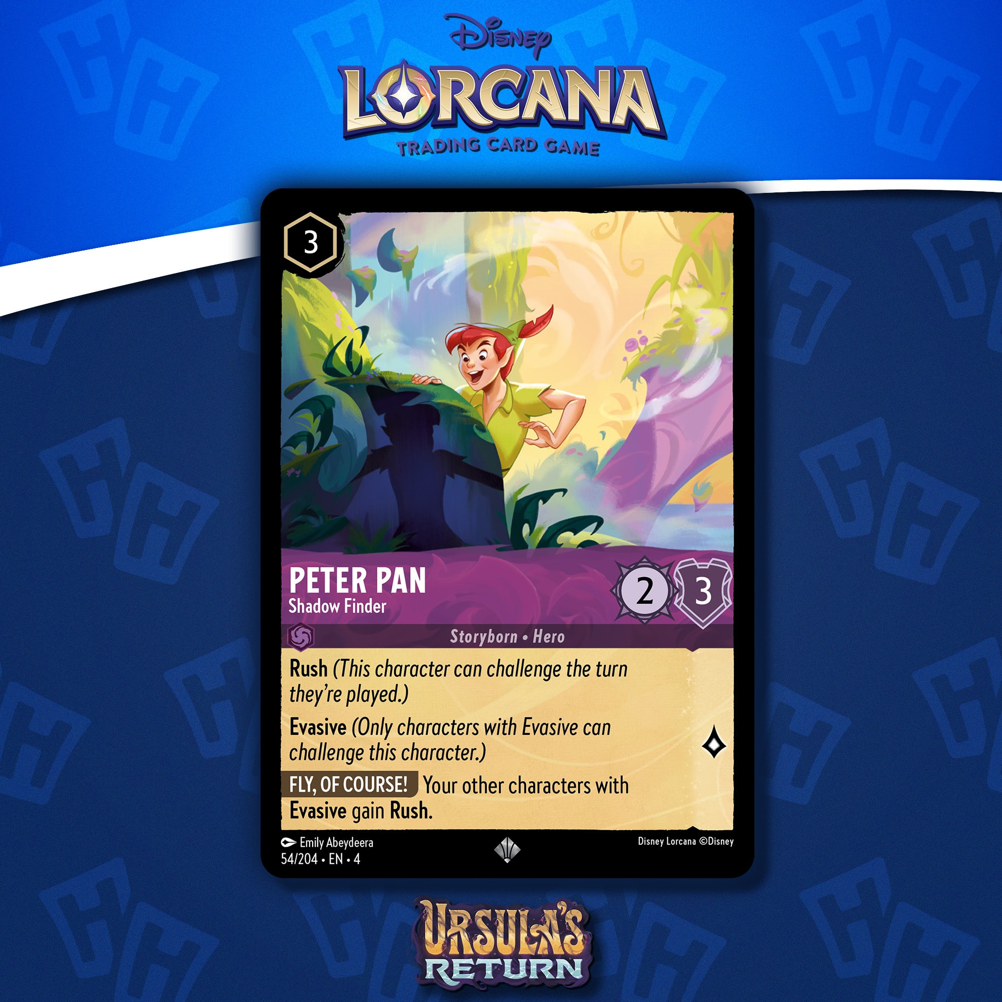 Peter Pan - Shadow Finder - Mushu Report | Disney Lorcana News & Updates