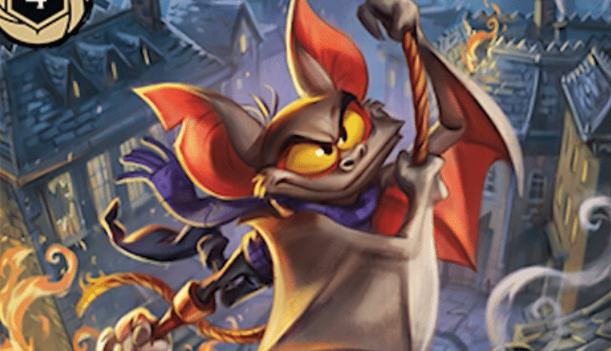 Fidget - Sneaky Bat - Mushu Report | Disney Lorcana News & Updates