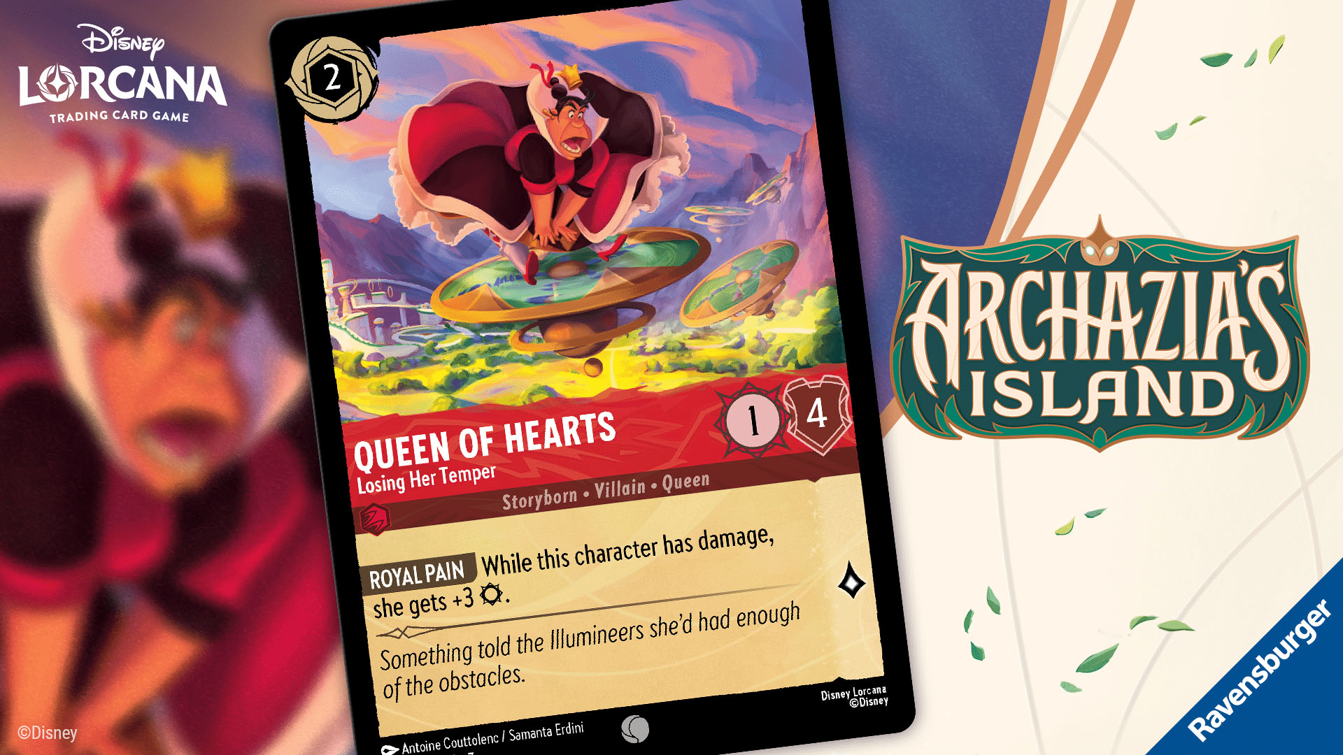 Queen of Hearts - Losing Her Temper - Mushu Report | Disney Lorcana ...